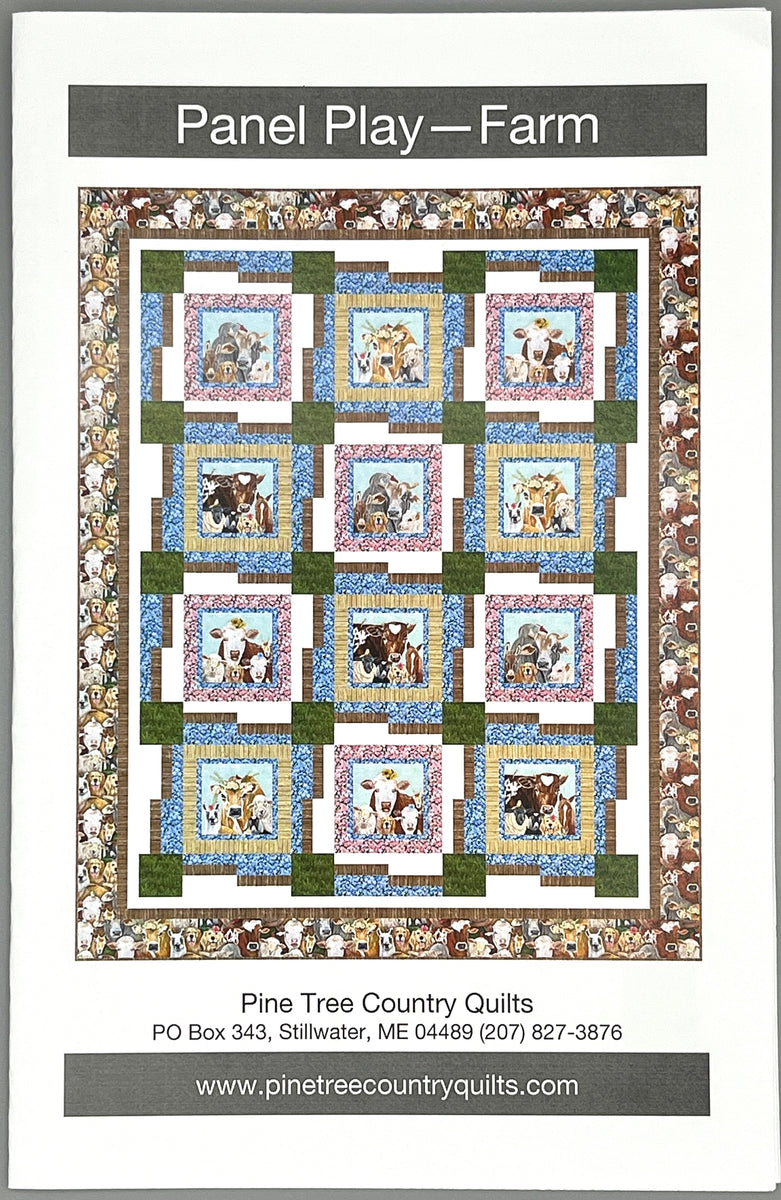 Panel Play Quilt Pattern PTC1928 by Pine Tree Country Quilts – Scrappy ...