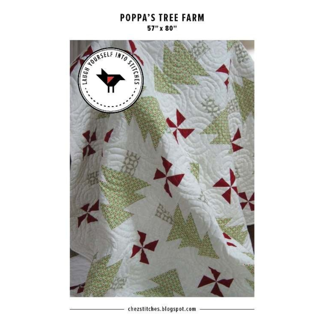Poppa's Tree Farm Quilt Pattern LYS102 by Karen Walker for Laugh Yours ...
